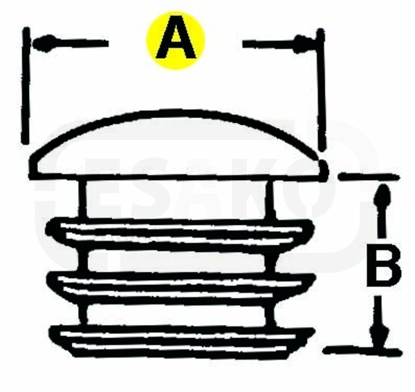 Záslepka plastová kulatá 30 | ESAKO SÝKORA ARMS s.r.o.